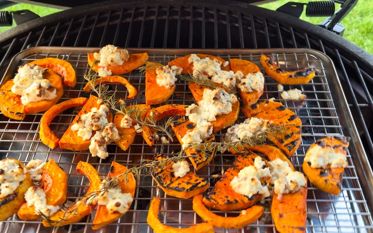 Kurbis Auf Dem Grill